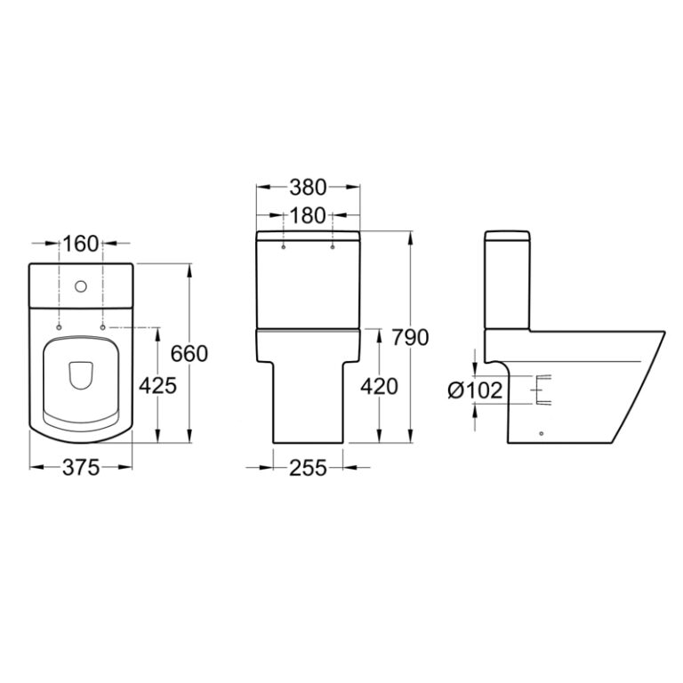 Inodoro Largo Hall Roca - Accesaniga